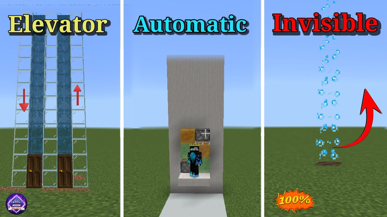 How to make invisible elevator, elevator like this. - YouTube