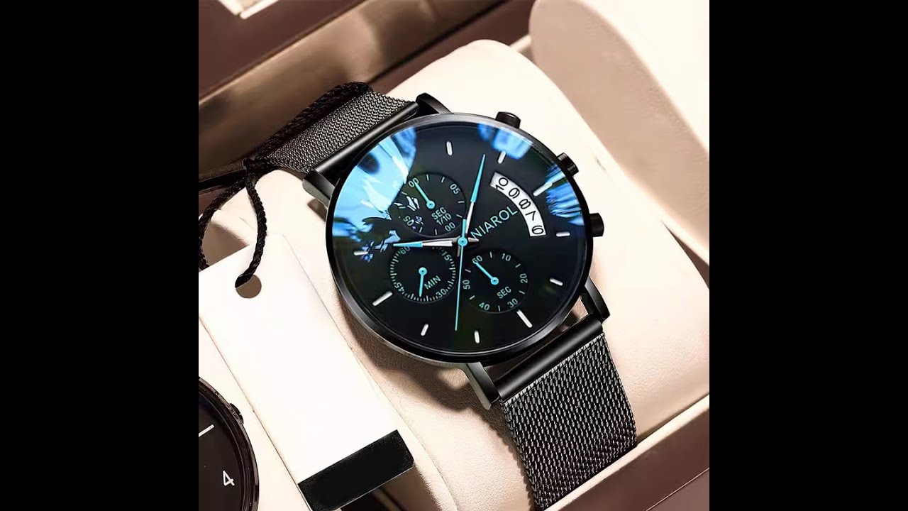 Quartz Man Watch - YouTube