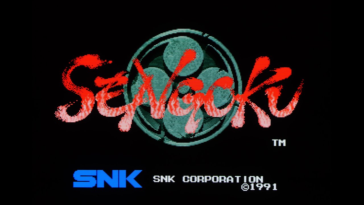 Sengoku Intro (Neo Geo) - Sony BVM-A32 - YouTube