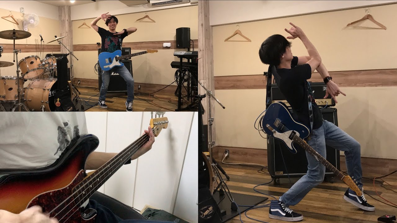 JOJO ジョジョ4部 OP batta「chase」をコピーしてみました【弾いてみた＋歌ってみた】 - YouTube