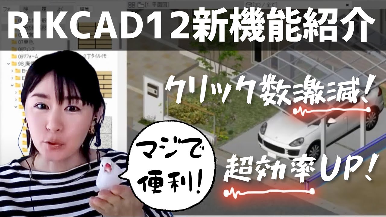 【RIKCAD新機能!】目からウロコ！なぜ今まで搭載されてなかった⁉︎ リリース前の新機能を実演解説！ #155 - YouTube