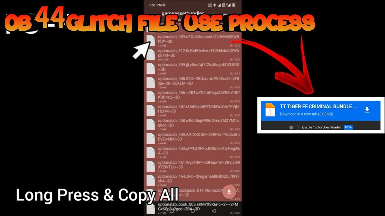 APPLY PROCESS OB44, Glitch file use kaise kare. NEW APPLY PROCESS - YouTube