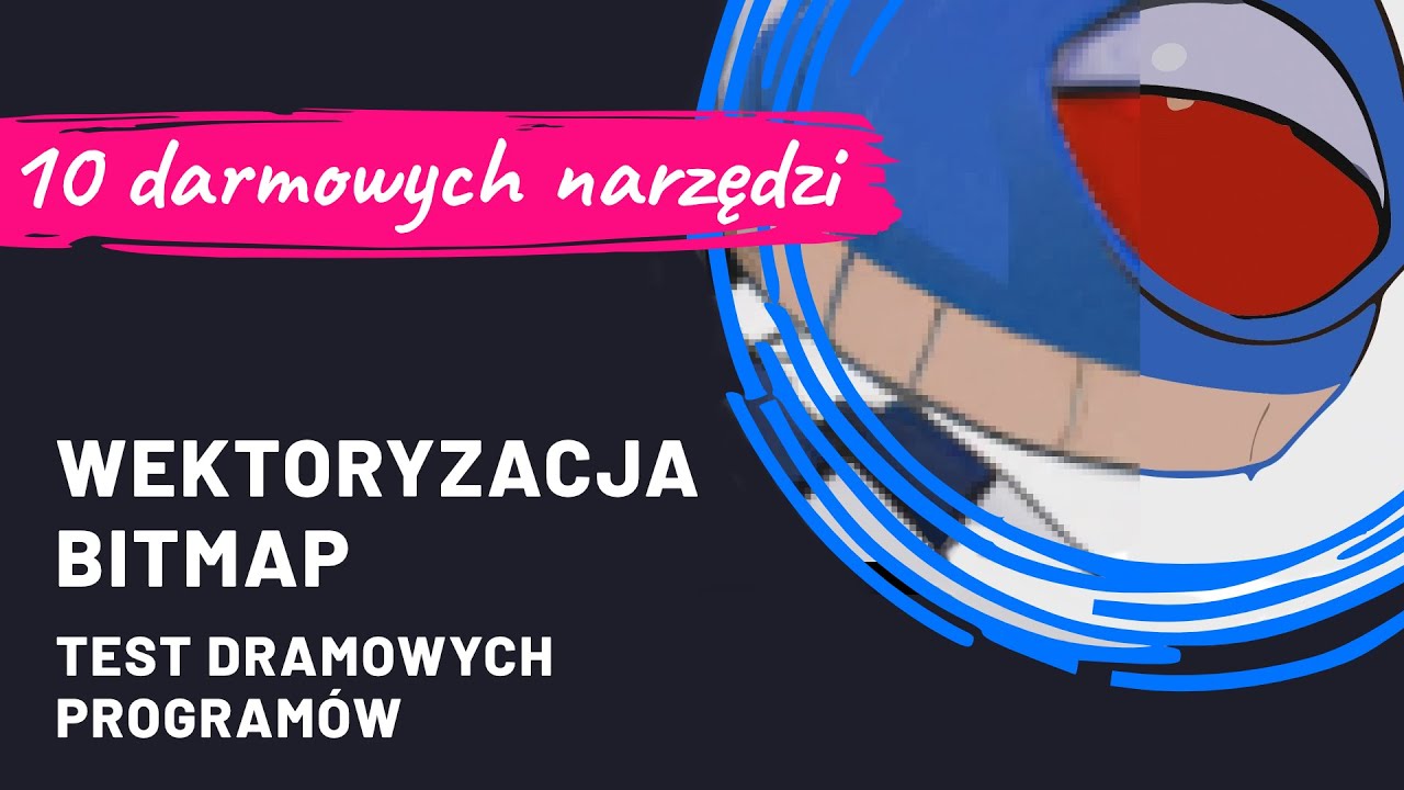 Test programów do wektoryzacji bitmap. Online i bezpłatne - YouTube