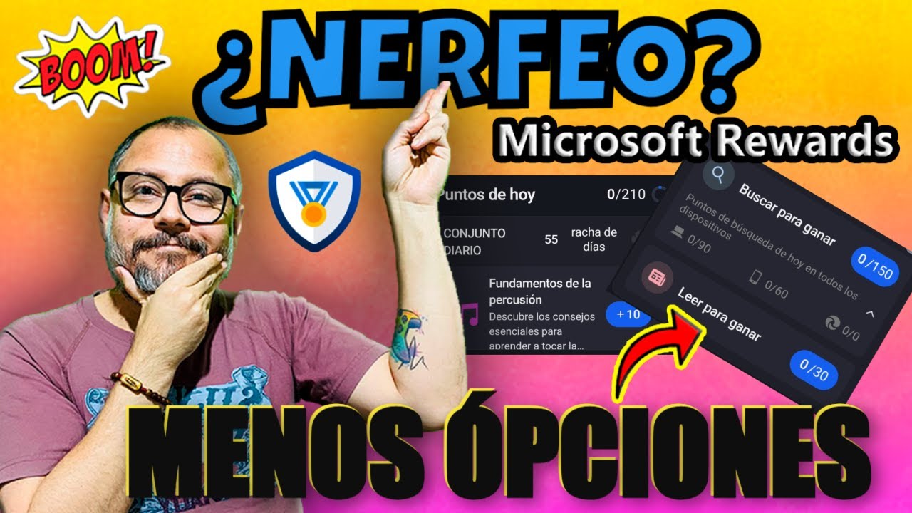 ⚠️ NERFEO ó BUG en Microsoft Rewards 💀 Perdemos Puntos en LEER NOTICIAS ...