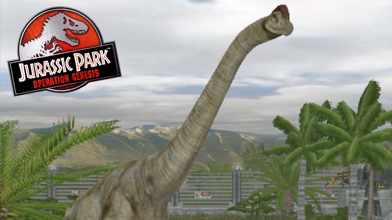 Jurassic Park Opération Genesis Brachiosaure 10+) Jurassic Park: