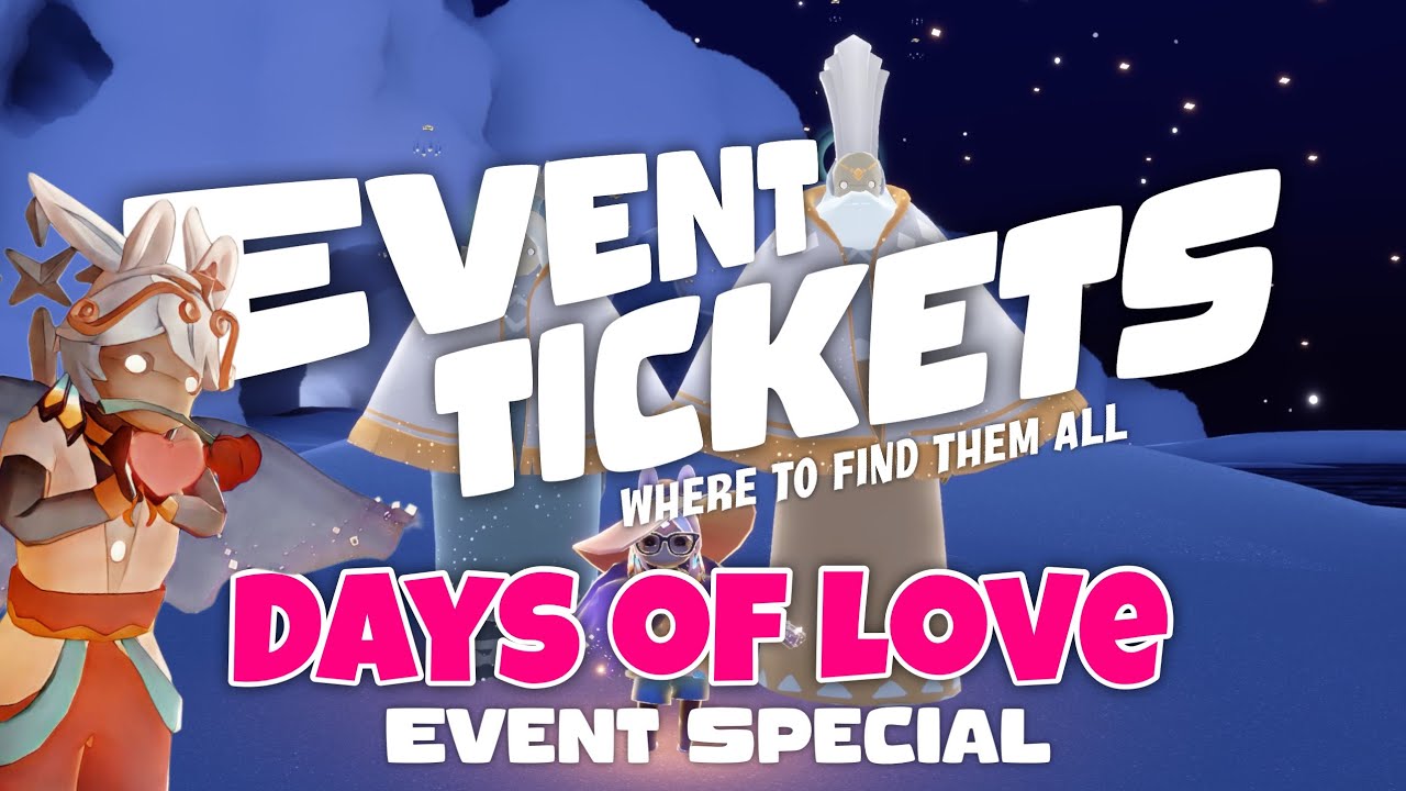 Event Currency spots - Days of Love | Sky children of the light | Noob ...