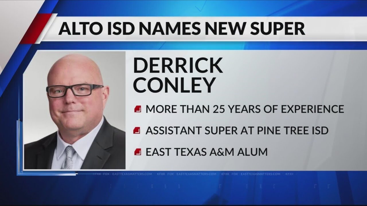 Alto ISD declares veteran as lone superintendent finalist - YouTube