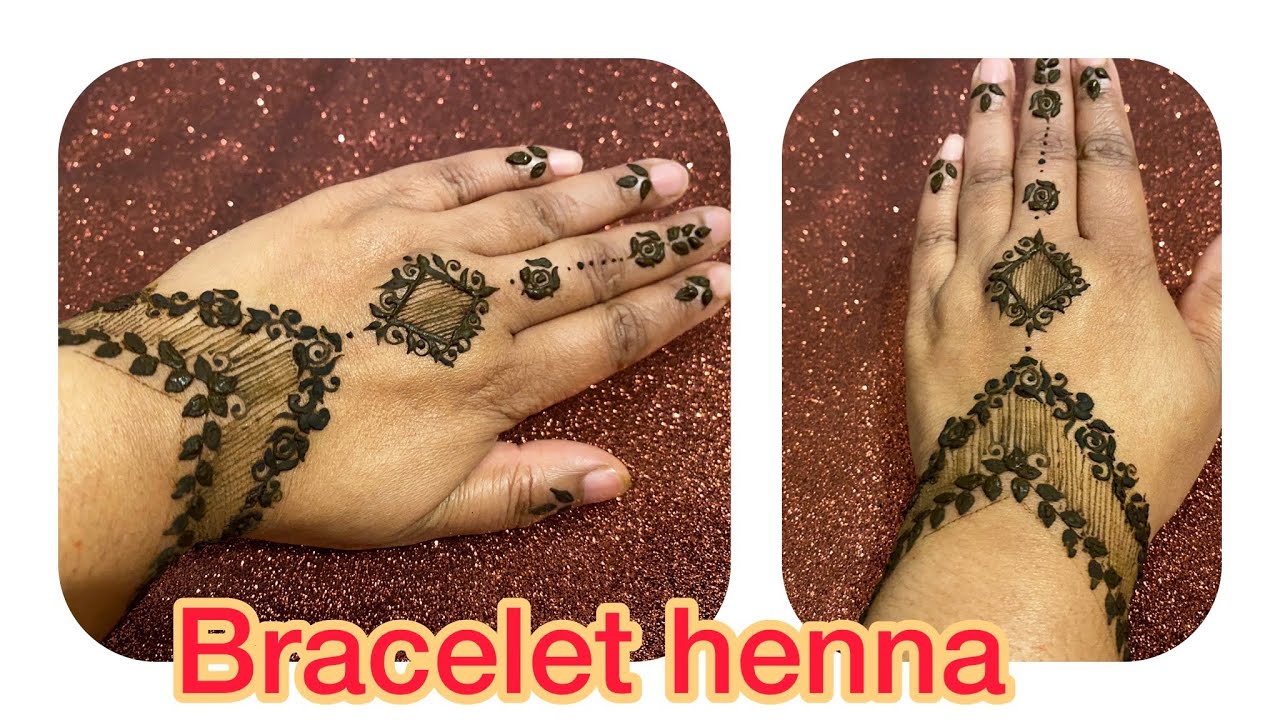 Moroccon henna design | Easy Moroccon mehendi tutorial | Moroccon ...
