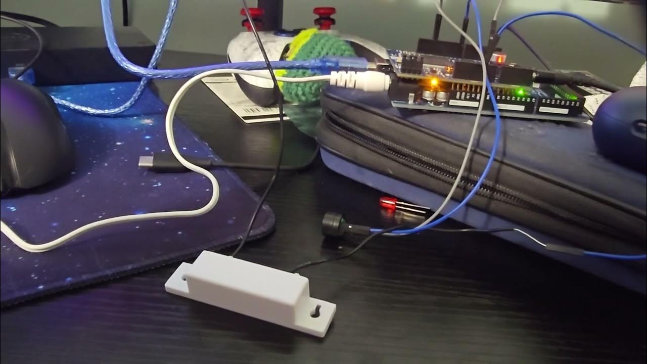 Arduino voice control for window sensors with alram - YouTube