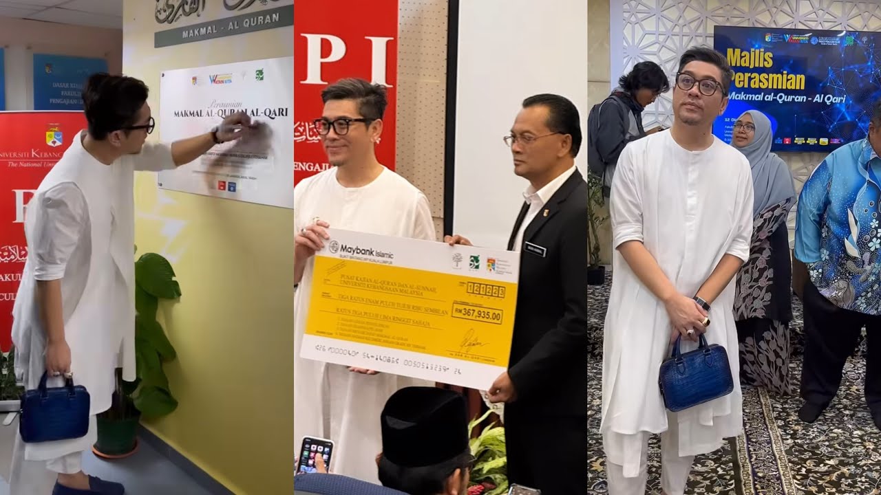 Dato’Rizalman,Majlis perasmian Makmal al-quran - Al Qari - YouTube