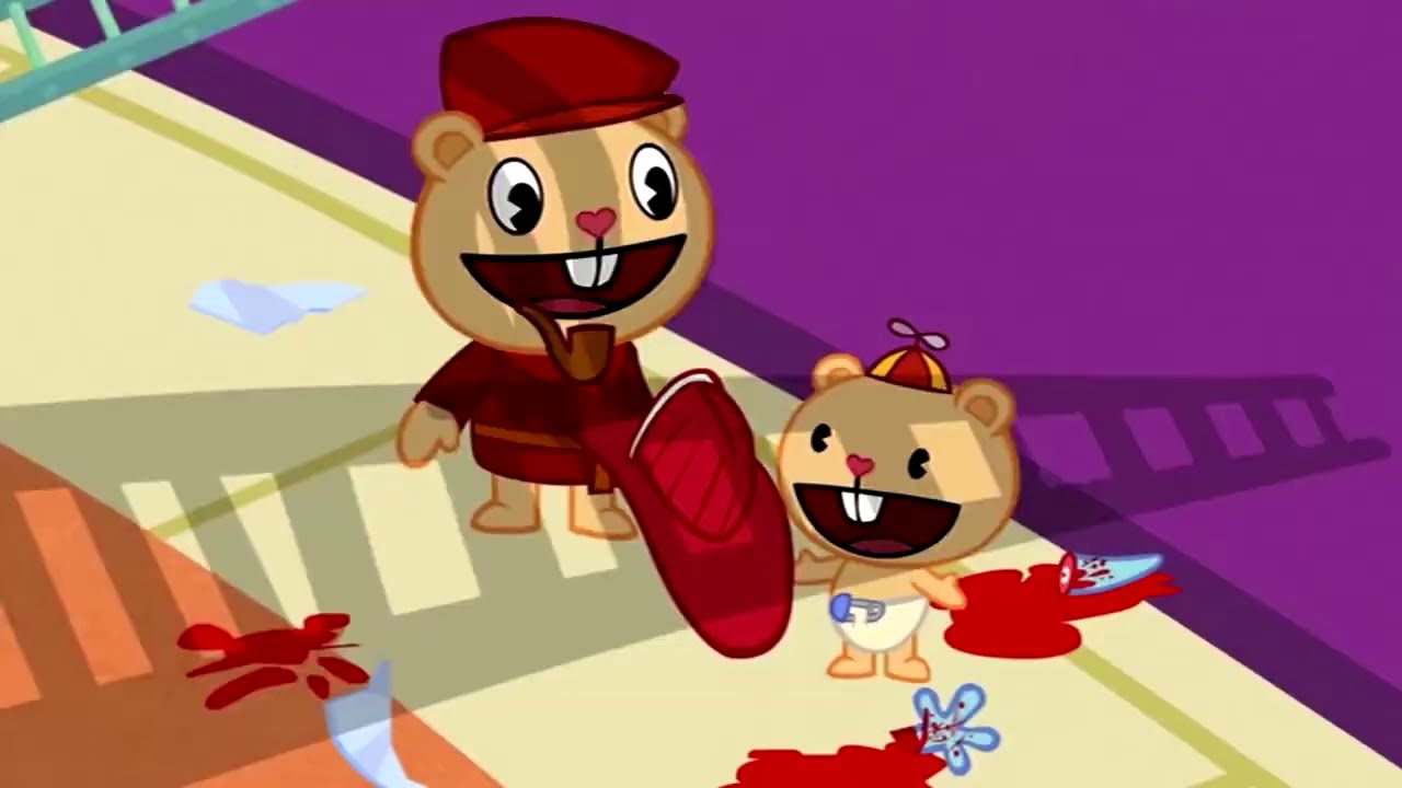 (GORE WARNING) Happy tree friends drop it edit - YouTube