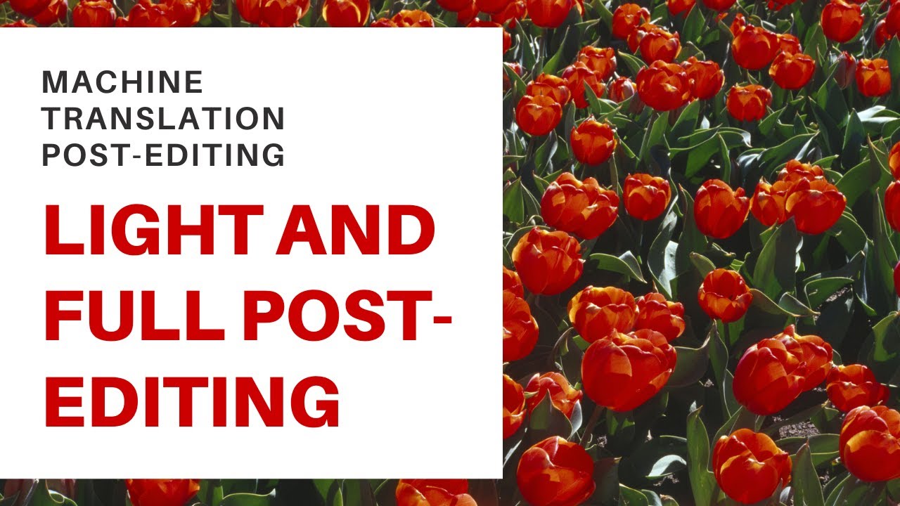 LIGHT AND FULL POST-EDITING - YouTube