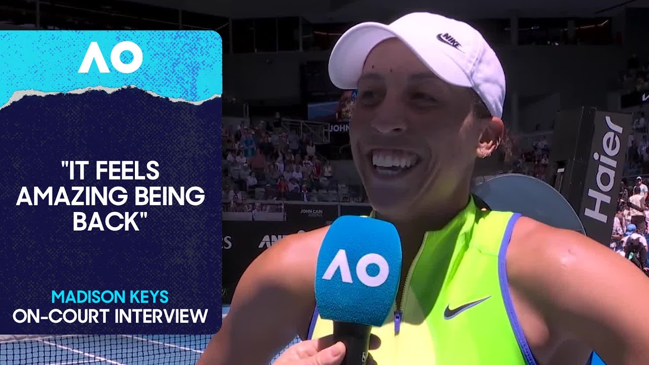 Madison Keys On-Court Interview | Australian Open 2026 Second Round ...