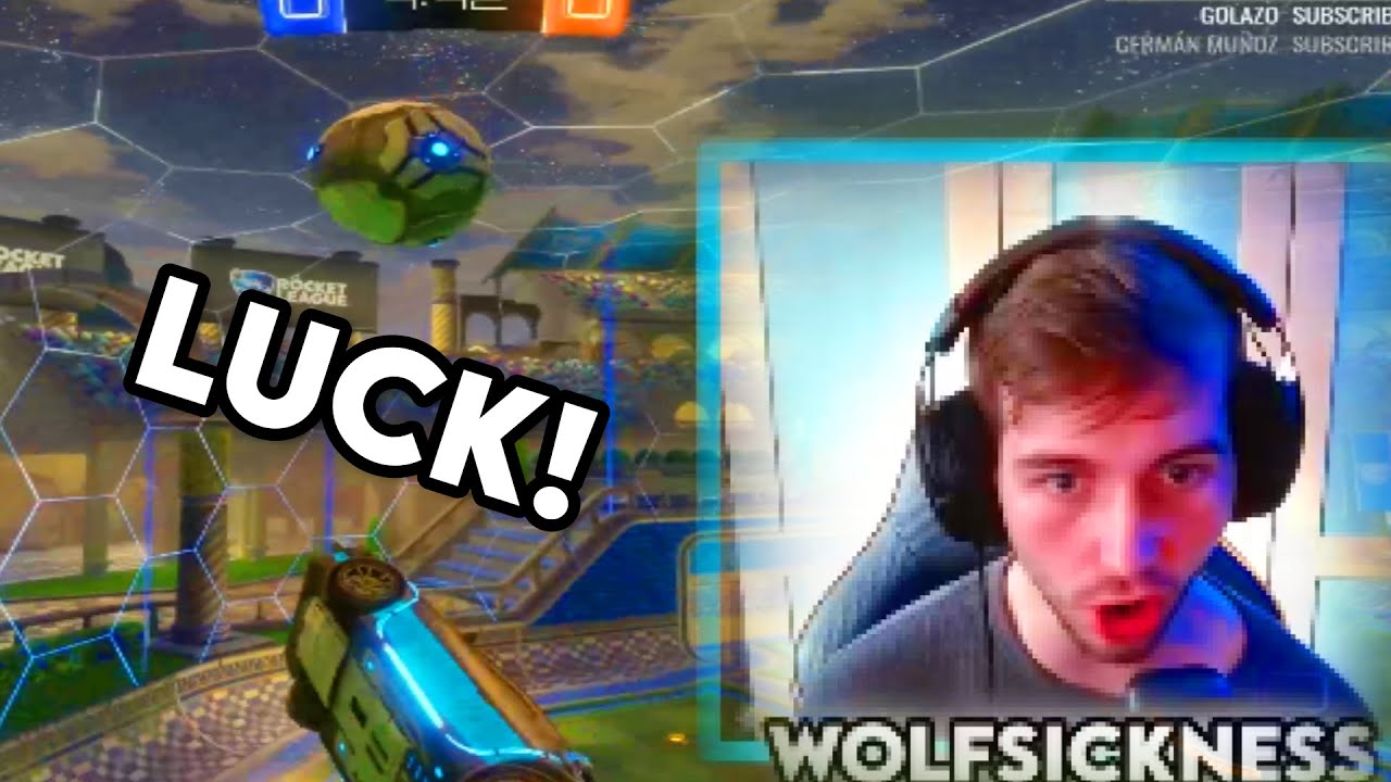 ROCKET LEAGUE: THE LUCKIEST GAME EVER!! - YouTube