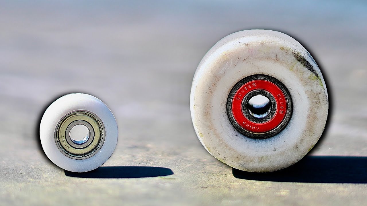 SMALLEST SKATEBOARD WHEELS ON THE INTERNET! - YouTube