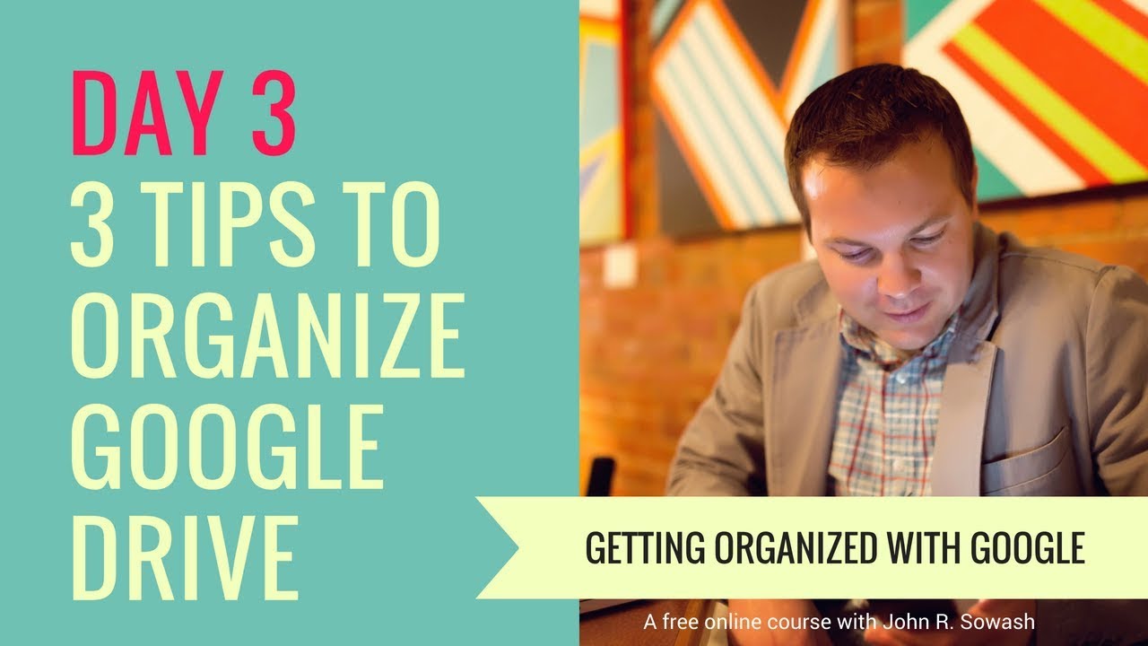 Tips for Organizing Google Drive - YouTube