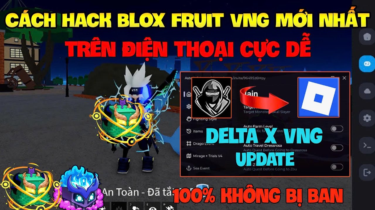 Cách Hack Roblox VNG Blox Fruit Trên Đt, Pc Và Ios - Update Delta x VNG ...