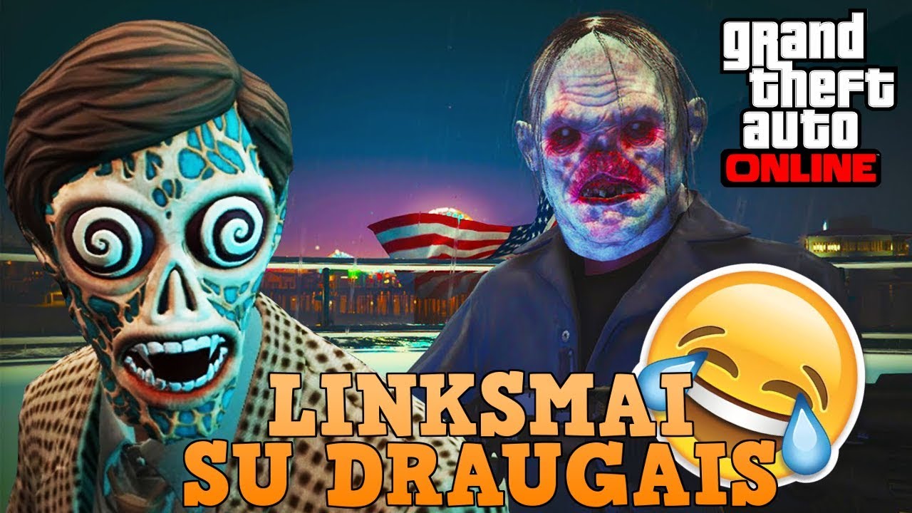 Edvisss Žaidžia - GTA Online #36 Linksmai su Draugais! ^.^ - YouTube