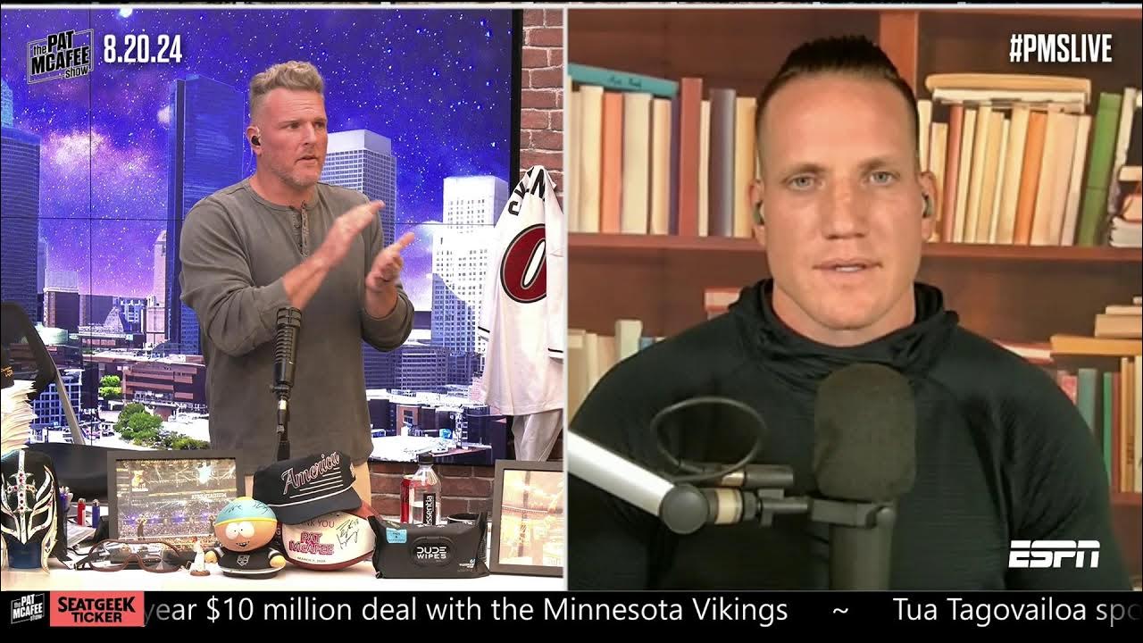 The Pat McAfee Show Live | Tuesday August 20th, 2024 - YouTube