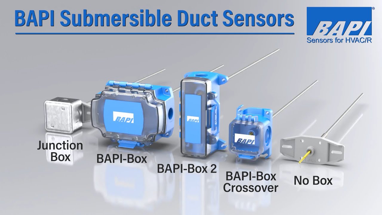 BAPI Submersible Duct Sensors - YouTube