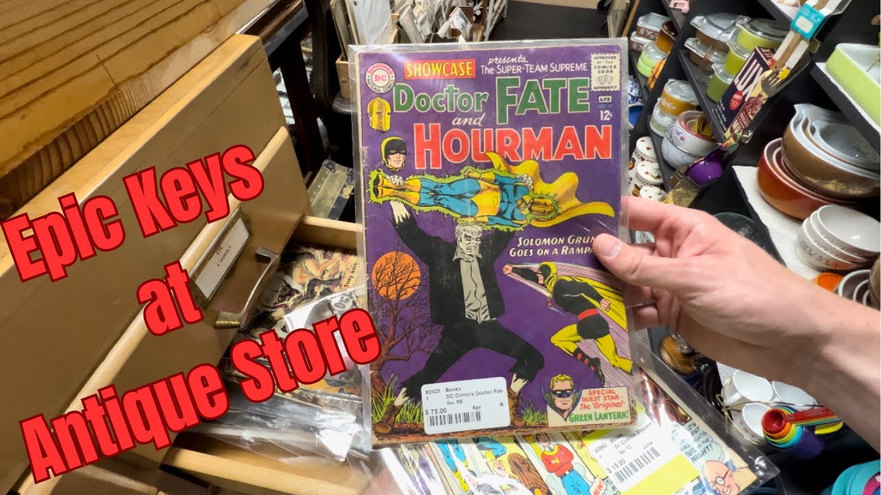 ANTIQUE STORE Comic Book Hunting!!! Epic Finds! - YouTube