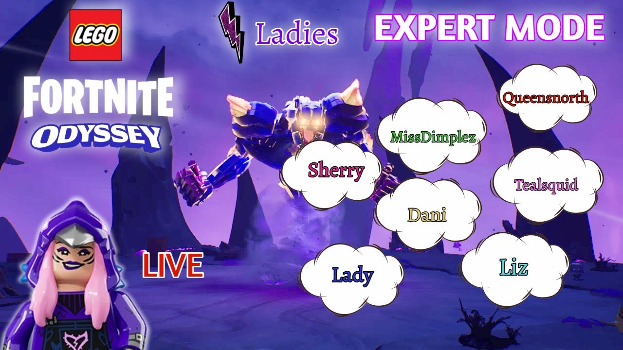 LEGO Fortnite | Expert World | Lightning Ladies ⚡ - YouTube