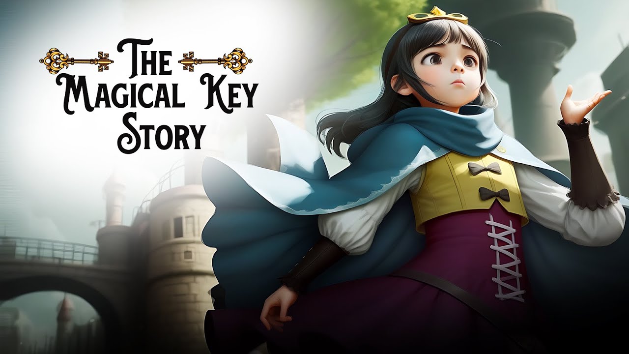 The Magical Key Story of Little Girl - Animated Cartoon Moral Story in ...