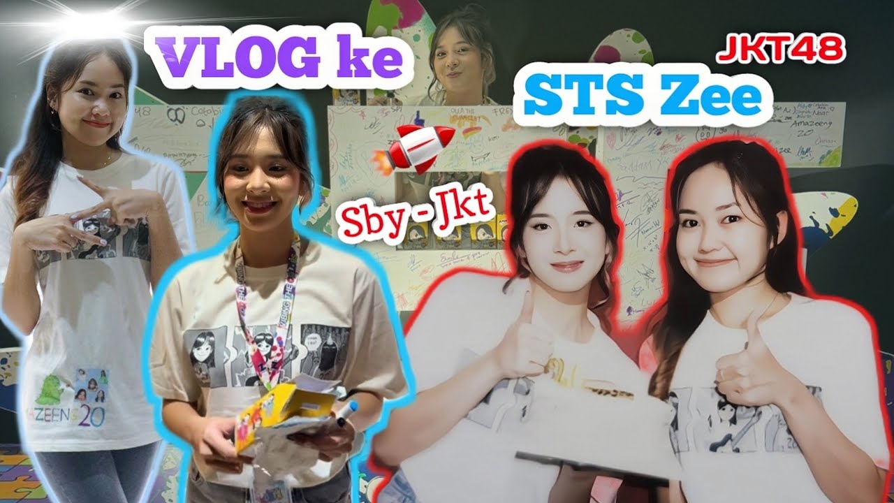 [ VLOG ] : Ke Jakarta hari STS Zee JKT48 19 Mei 2024 | Sherlina as Azadel48 - YouTube