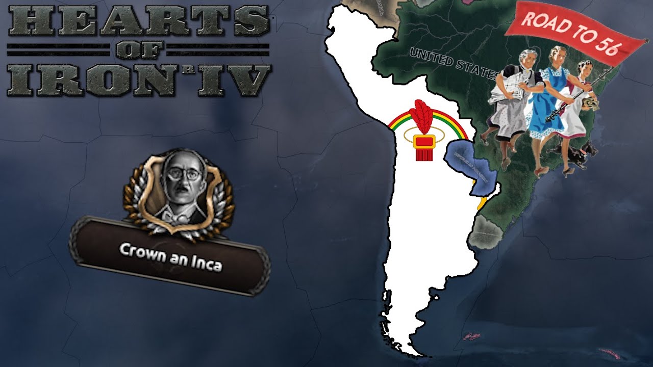 Restoring the Inca Empire as Peru in Road to 56 | Hearts of Iron IV ...