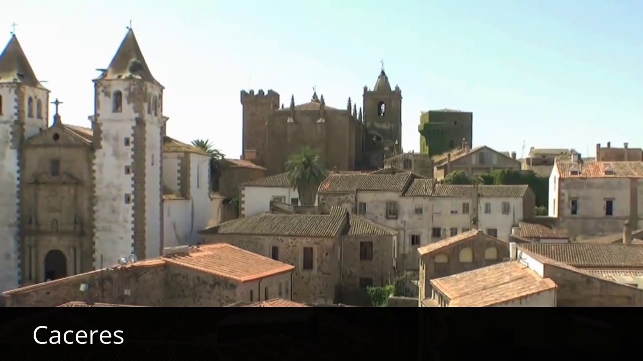 Places to see in ( Caceres - Spain ) - YouTube