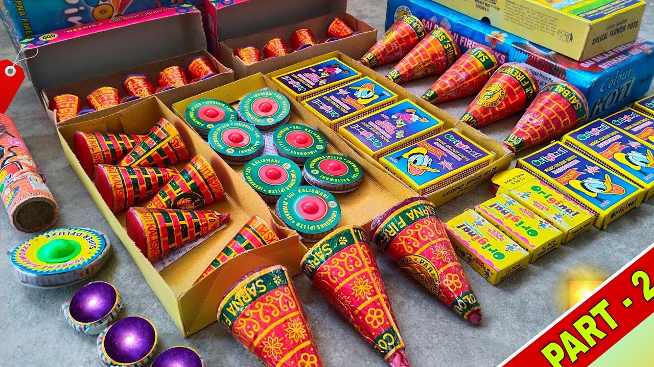 Unique Types Of Diwali Fireworks Testing Part - 2 | Many Types Of ...