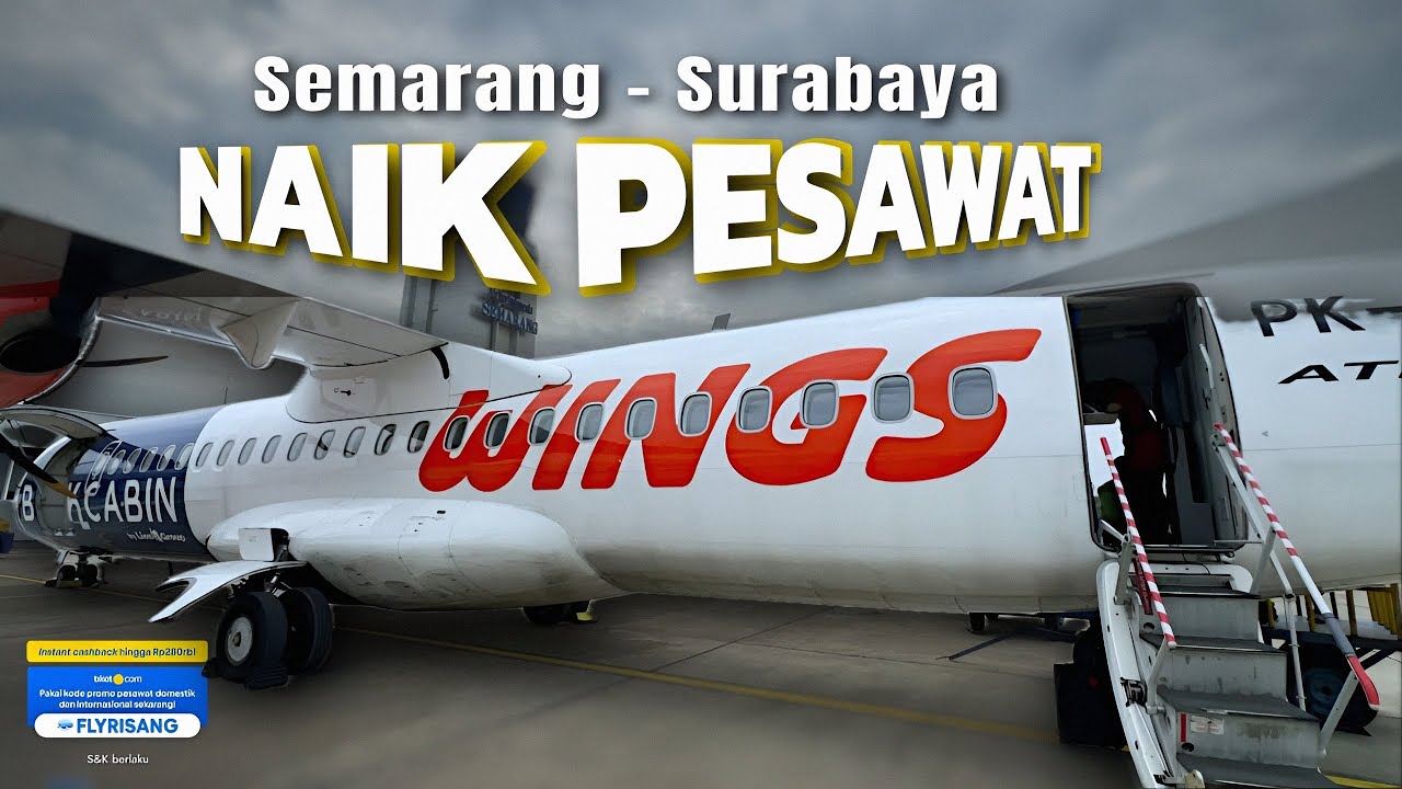 LAGI SERING BUKA RUTE BARU NIH!! Flight Review Wings Air Semarang ...