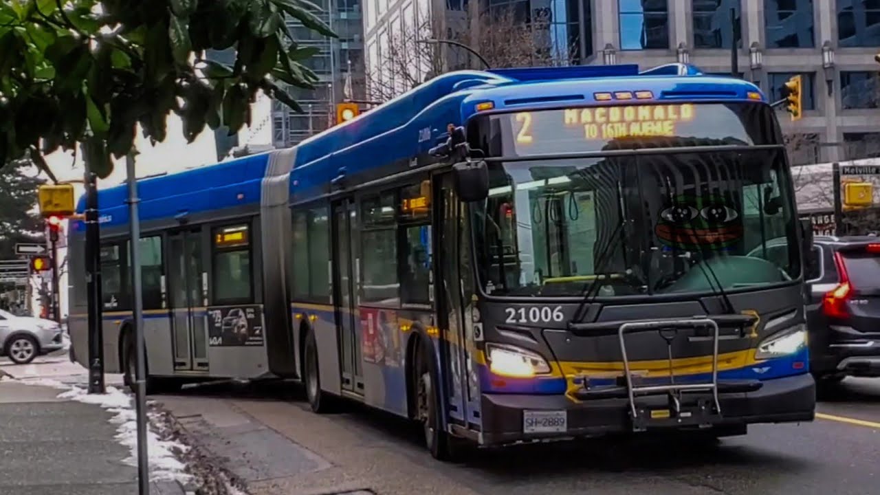 TransLink CMBC (Bus Ride) - 2021 NFI XDE60 | V21006 - YouTube