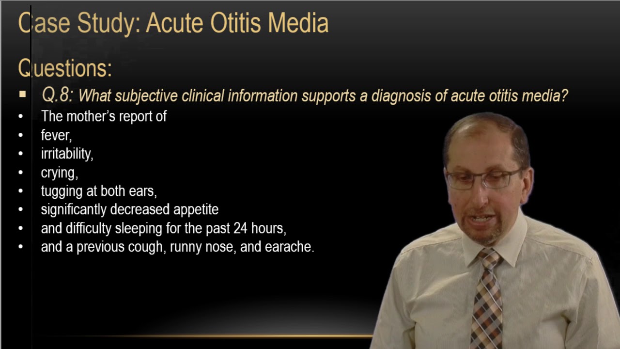 Unit 3 Otitis media and Case Study and Pharyngits - YouTube