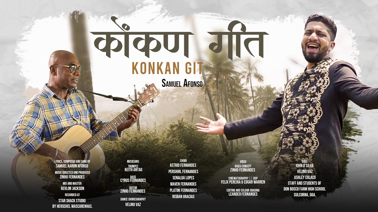 New Konkani song "Konkan Git" by Samuel Afonso starring John D'silva ...