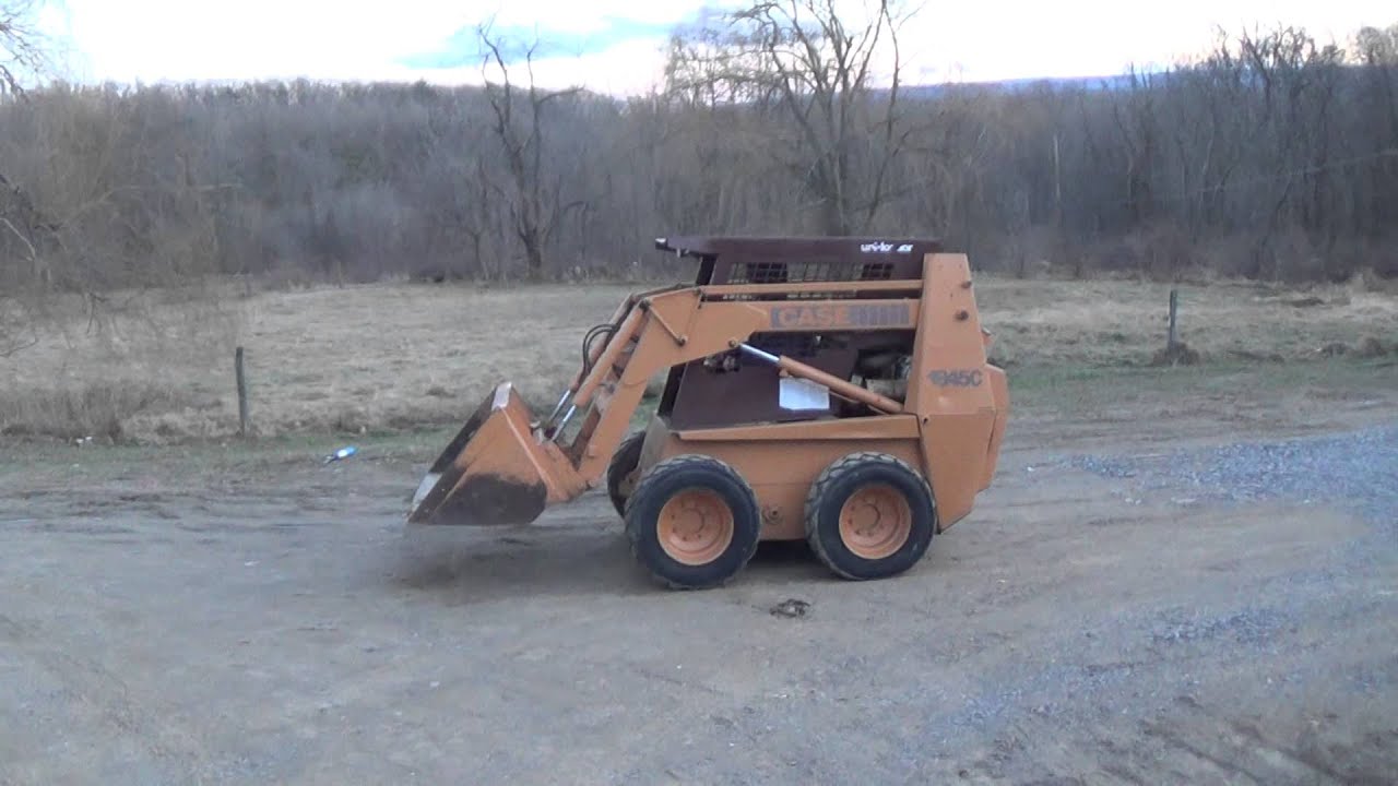 2001 CASE 1845C SKID STEER WITH AUXILLIARY....VERY CLEAN!!! - YouTube