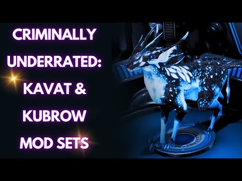 Criminally Underrated! Kavat & Kubrow Mod Sets [Warframe]