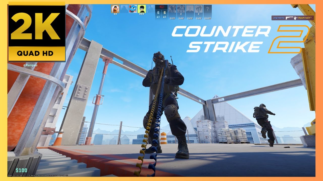 Counter Strike 2 Ranked Gameplay 2K Vertigo | Global Premier Elite ...