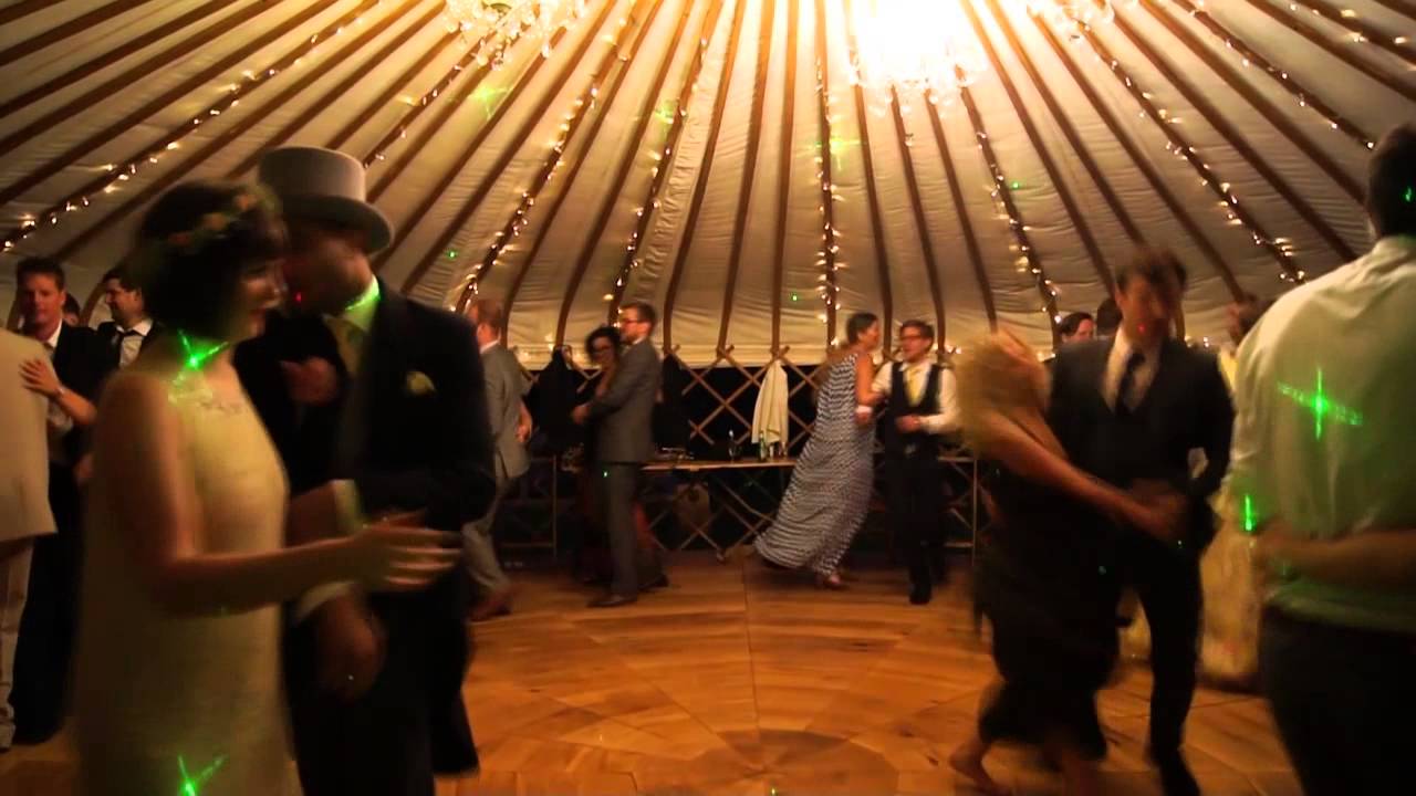HiJinx Ceilidh Band. play for a wedding in a Mongolian Yurt. - YouTube
