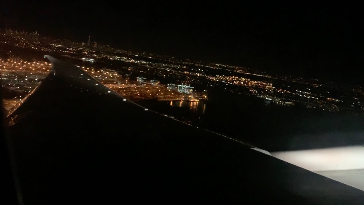 Fantastic United Airlines 787-10 Night Takeoff from Newark | EWR-LAX ...