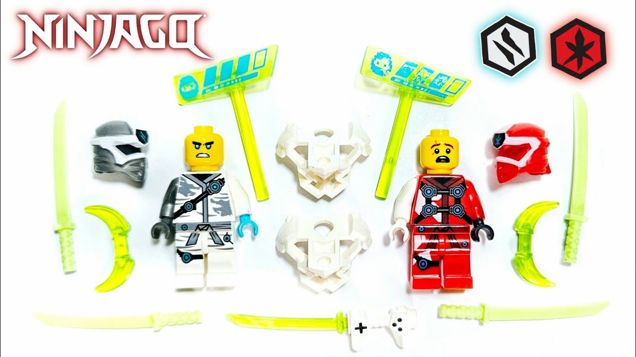 Assemble Lego Ninjago Digi Kai & Digi Zane | Ninjago: Prime Empire ...