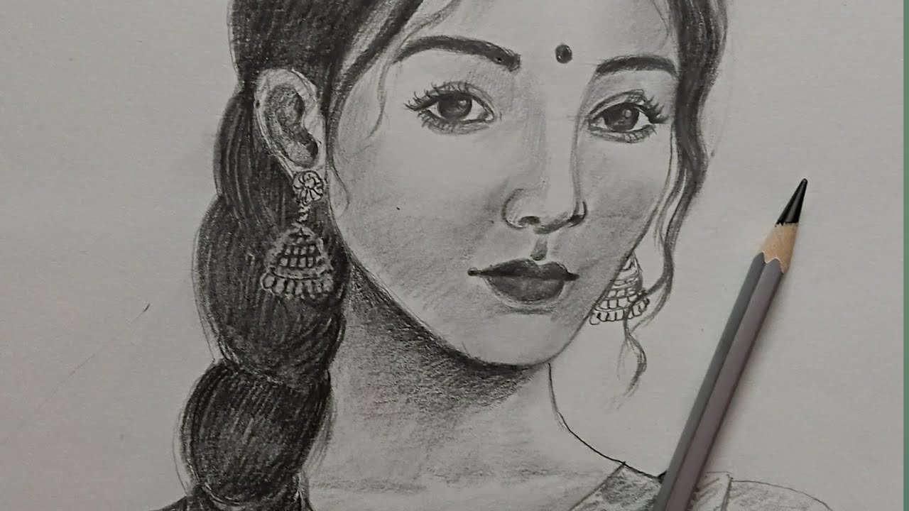 How to draw a face with loomis method | Woman face drawing easy way ...