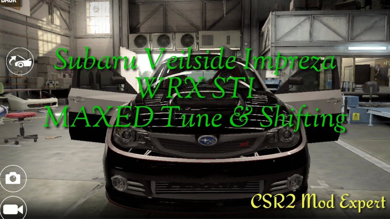 CSR2 Subaru Veilside Impreza WRX STI MAXED Tune & Shifting | 10.084 ...