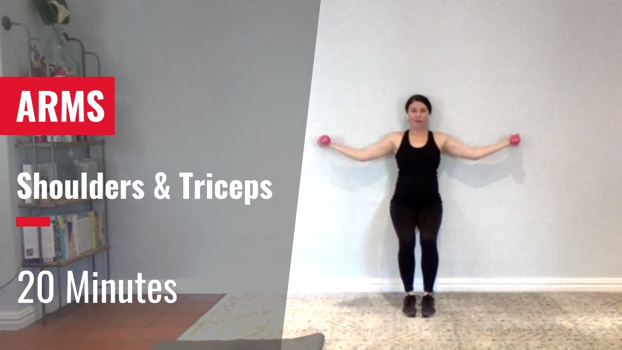 Shoulders & Triceps - Arms Till You Shake - 20 Minute Workout - YouTube