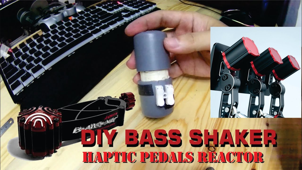 How To Make a Tactile Transducer / Haptic Pedals Reactor | Pedal Mod ...