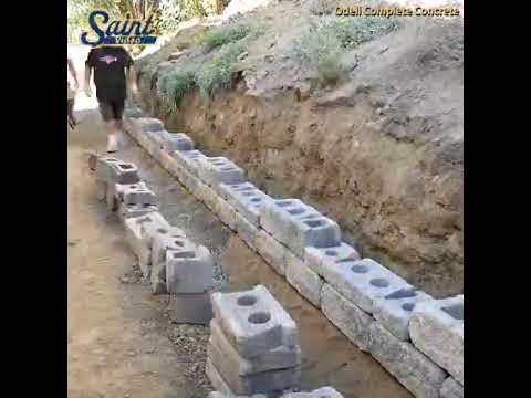 Ultimate Guide to Building a Stackable Retaining Wall | Step-by-Step Tutorial - YouTube