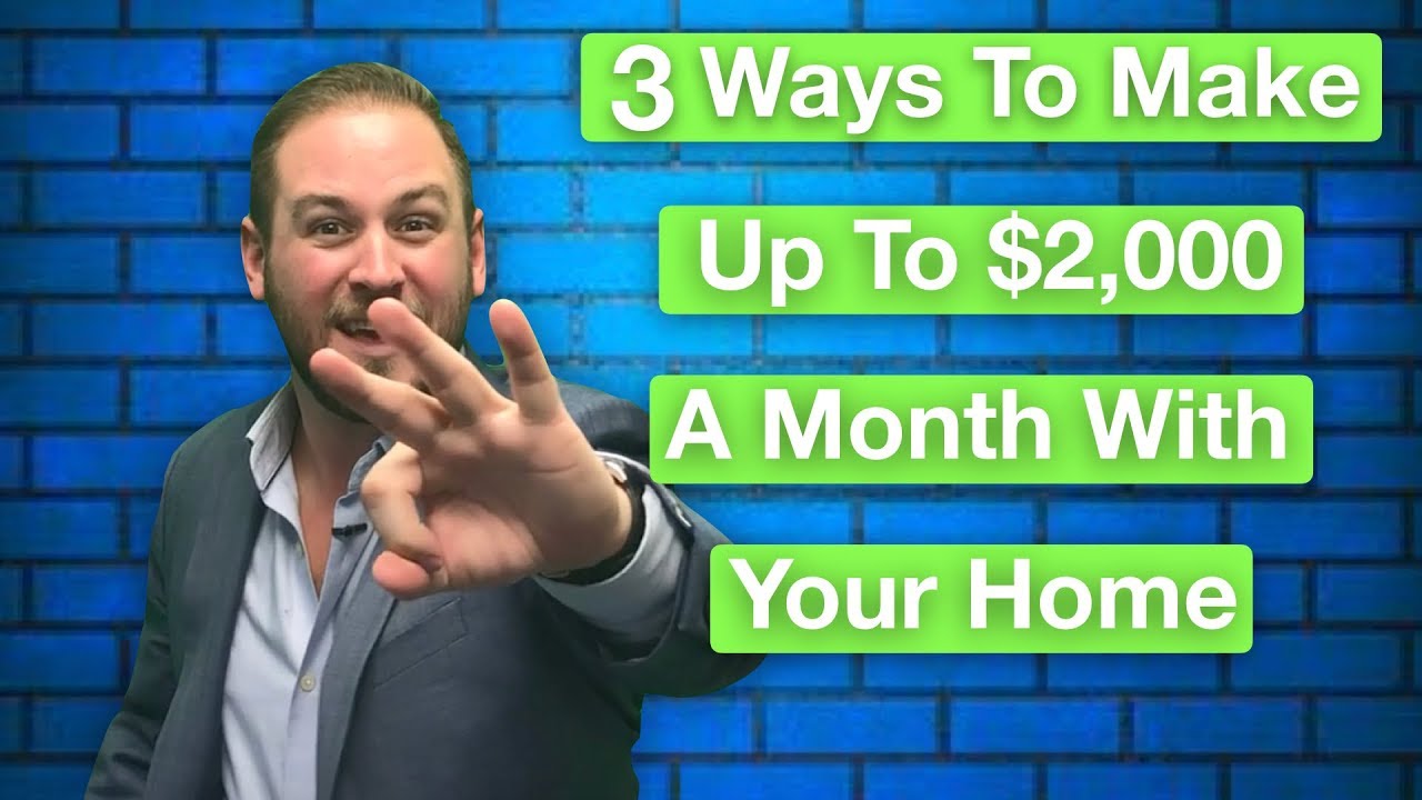 How To Turn Your Home Into a Money-Making Property - YouTube