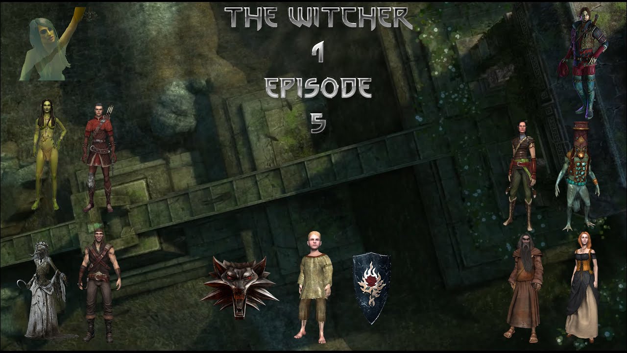 The Witcher 1 - Game Movie Playthrough - Part 5 - Chapter 4 - YouTube