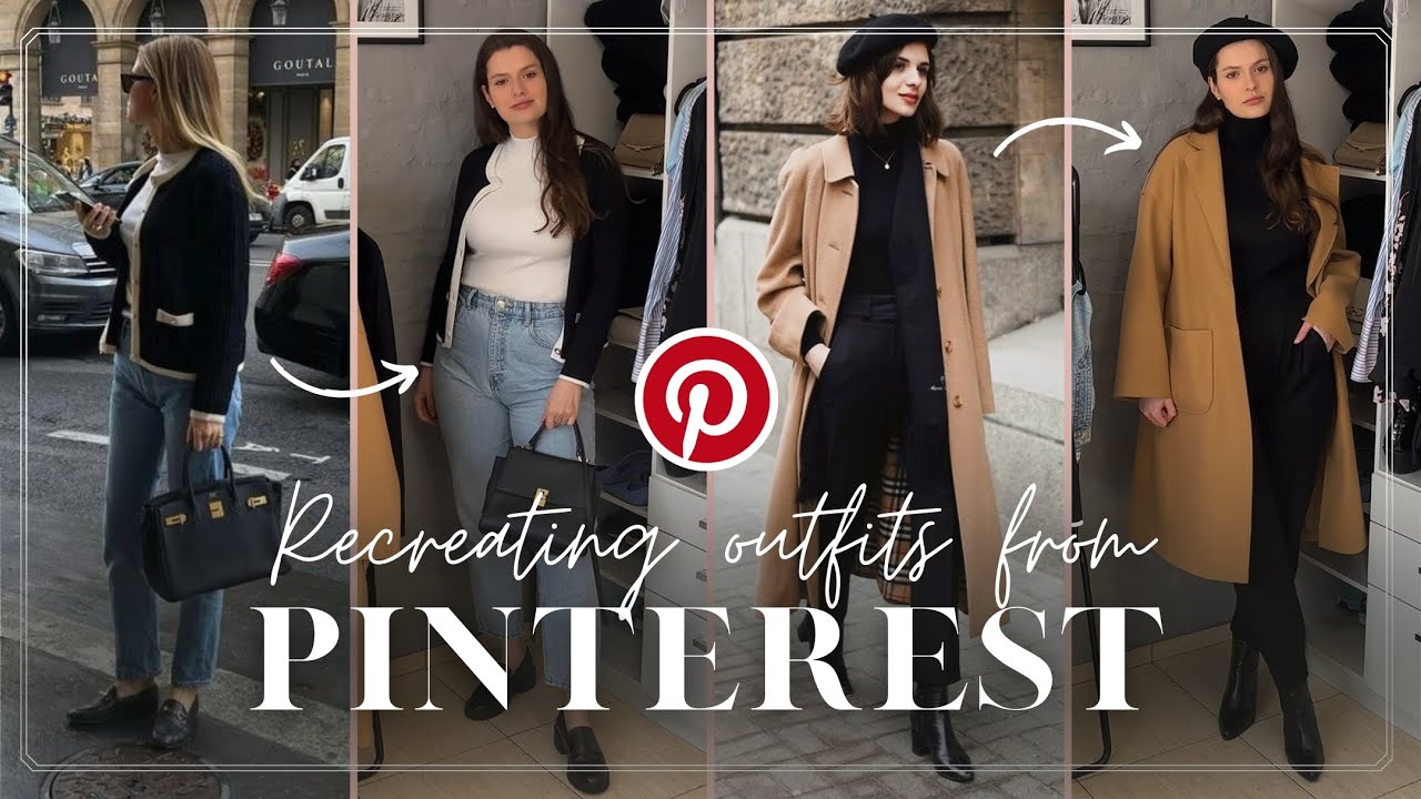 RECREATING OUTFITS FROM MY PINTEREST BOARD | My Favorite Pinterest ...