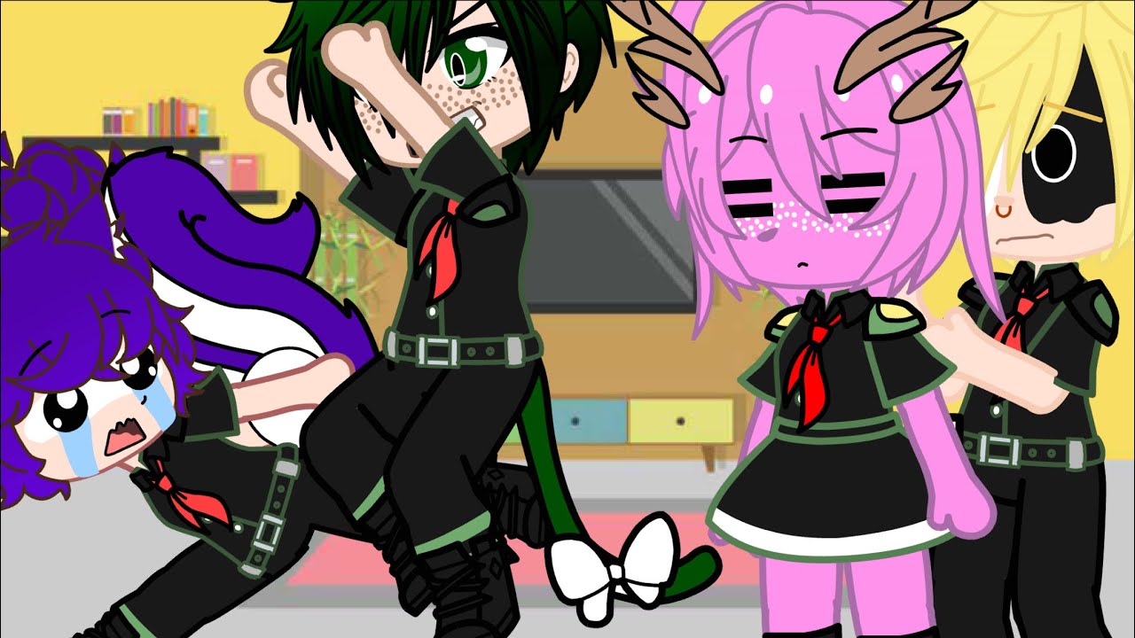 Mina and mineta turn into animals🫢||Gachaclub|| MHA - YouTube